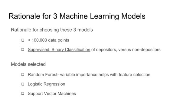 Wooing the Best Bank Deposit Customers | PPT