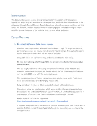 EAI design patterns/best practices | PDF