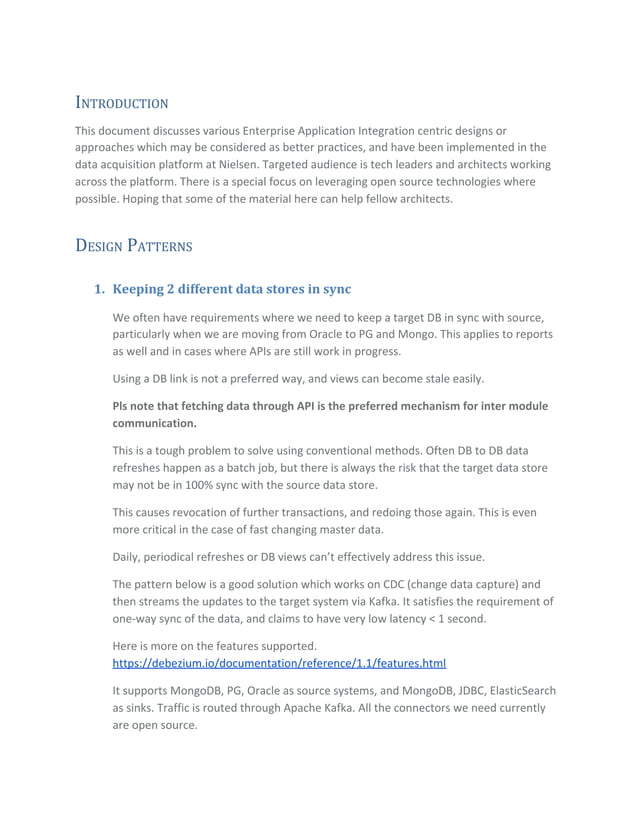 EAI design patterns/best practices | PDF