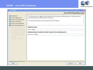 Eaiesb Java Caps 6 Installation | PPS