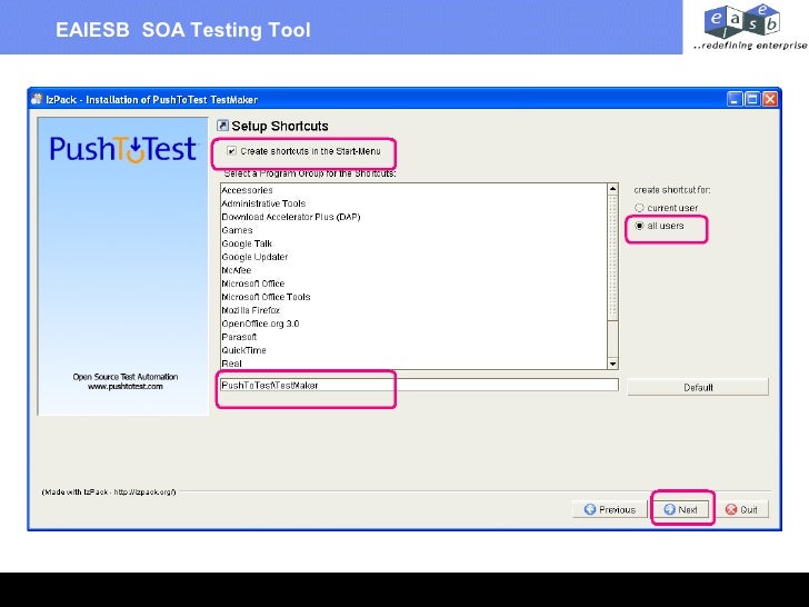 Eaiesb Soa Testing Tool