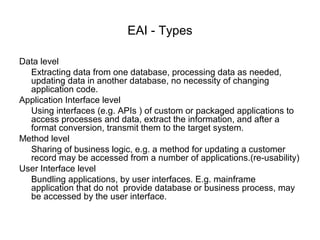 EAI (Integration) and Mulesoft | PPT