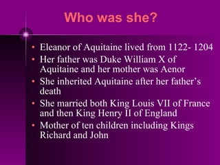 Eleanor Of Aquitaine | PPT