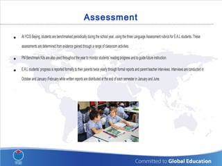 Yew Chung International School of Beijing - English as an Additional ...