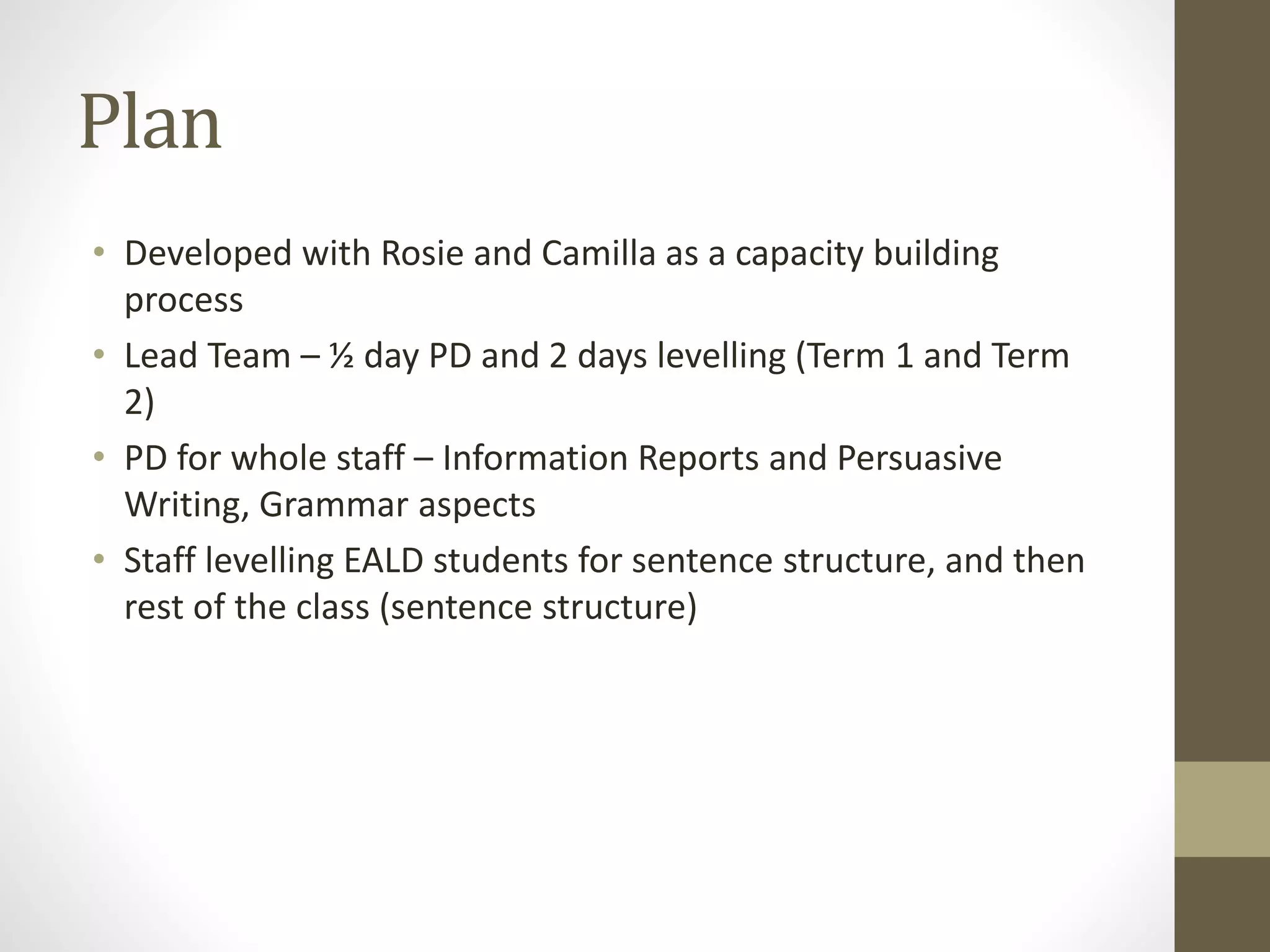 Eald staff meeting nov | PPTX