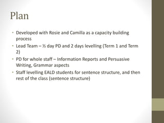 Eald staff meeting nov | PPTX