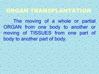 E:\Alex Thesis\Organ Donation And Transplantion Fr Alexander | PPT
