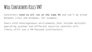 Linux container & docker | PPT