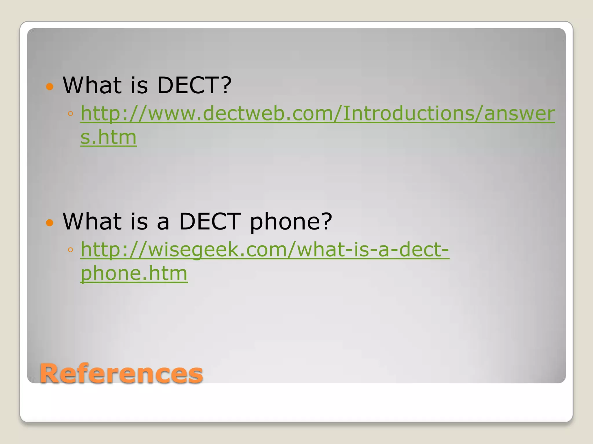 E:\All About Dect | PPTX
