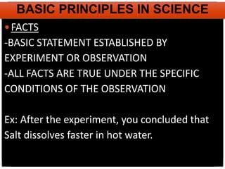 INTRO TO EARTH AND SCIENCE | PPT
