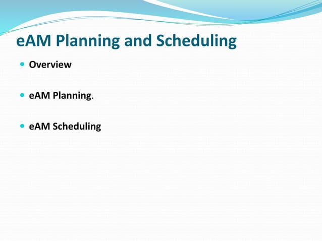 EAM | PPTX | Technology & Computing