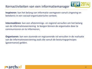 Kerncompetenties voor de architect, informatiemanager en IT-governance ...