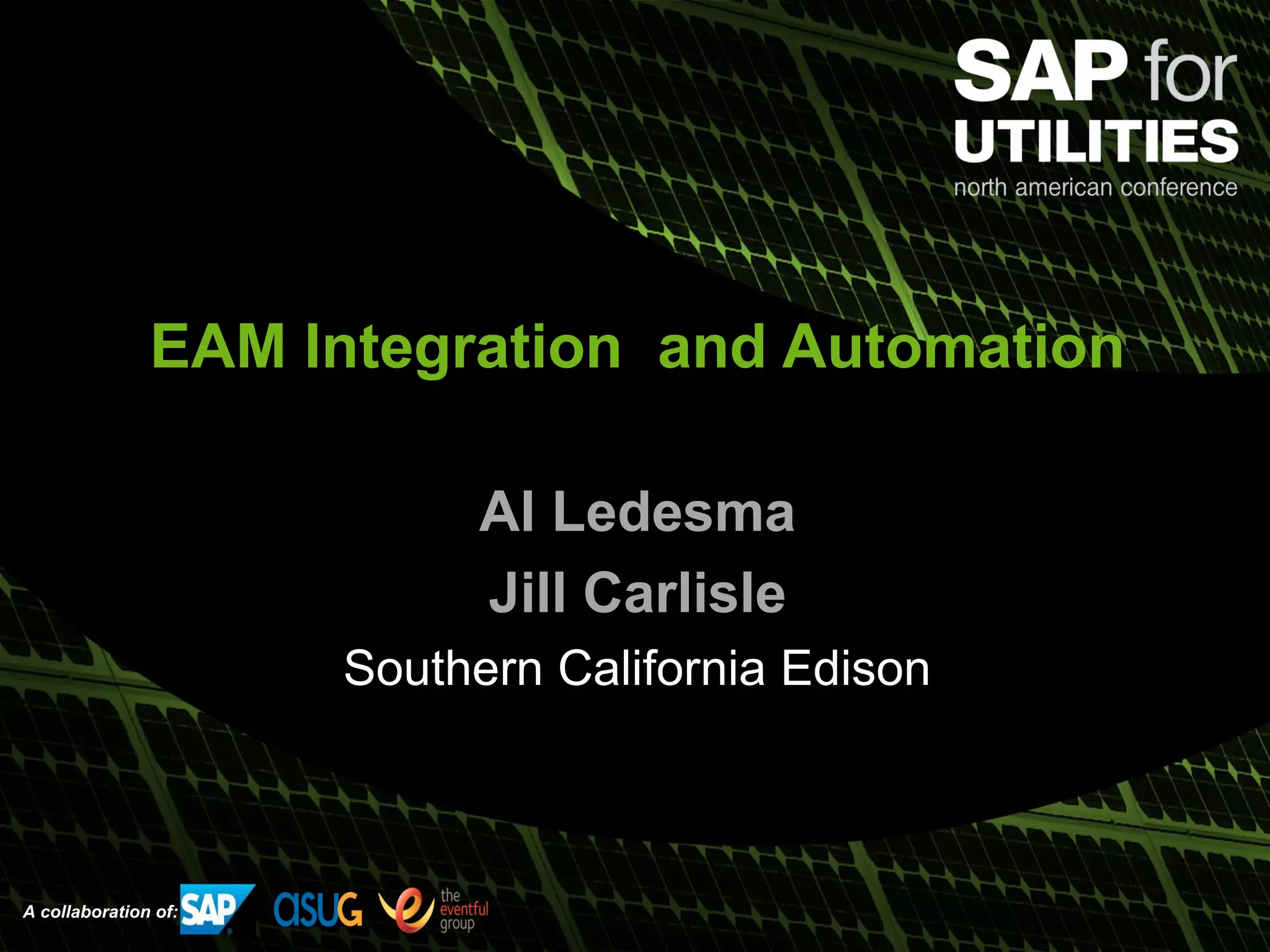 Eam integration and automation | PDF