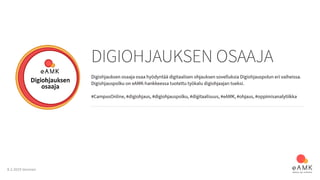 eAMK-osaamismerkit | PPT
