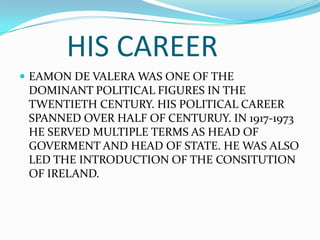 Eamon de valera | PPTX