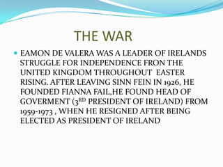 Eamon de valera | PPTX