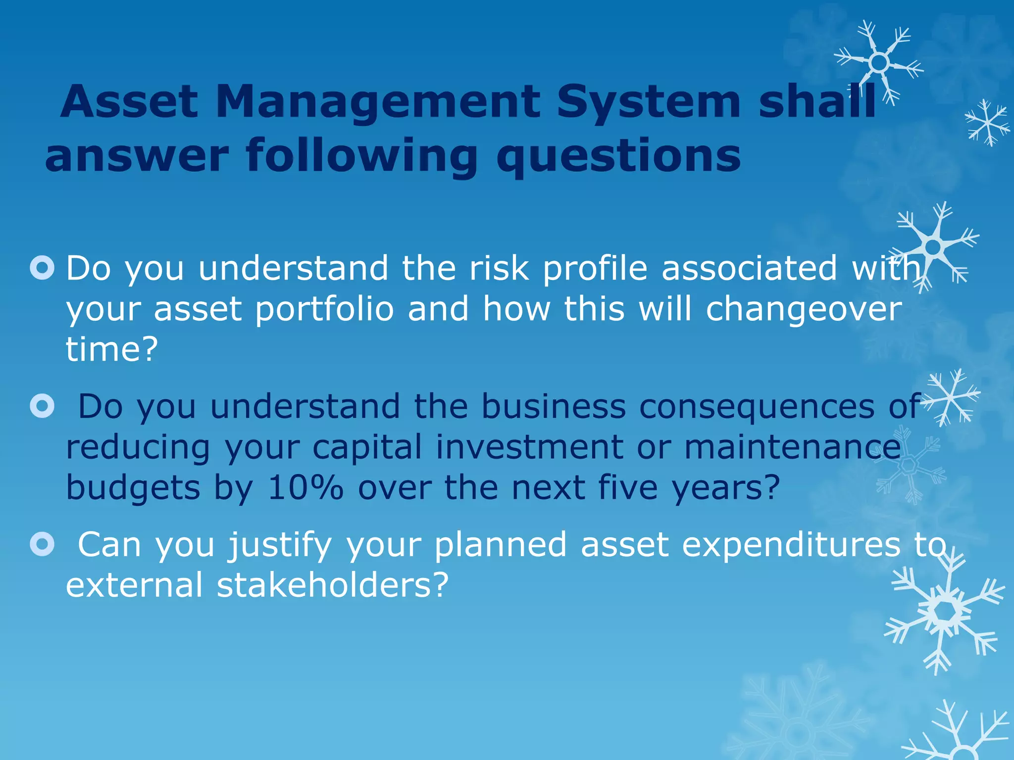 Asset Management Presentation | PPTX
