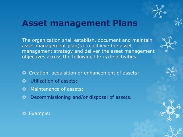 Asset Management Presentation | PPTX