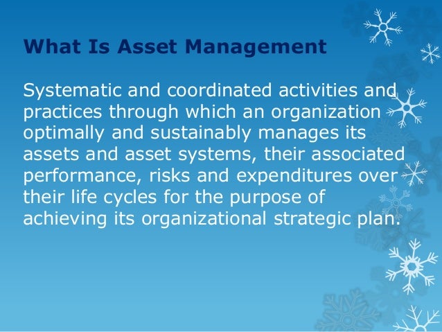 Asset Management Presentation
