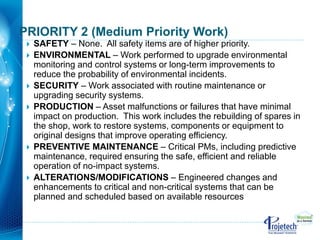 Scheduling Priority in Maximo | PDF