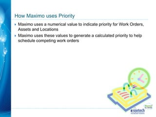 Scheduling Priority in Maximo | PDF
