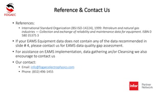 EAMS equipment master data | PPTX