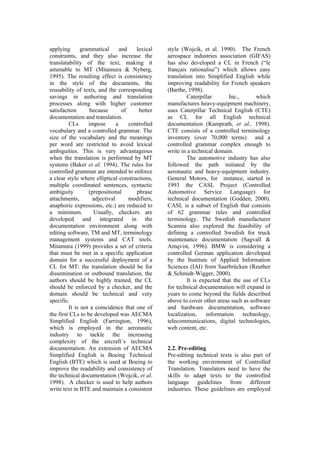 «Controlled Translation: A new teaching scenario tailor-made for the translation industry» | PDF