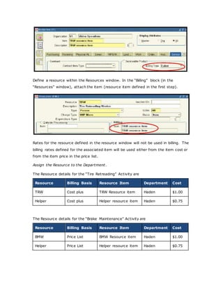 Eam Work Order Billing | DOCX