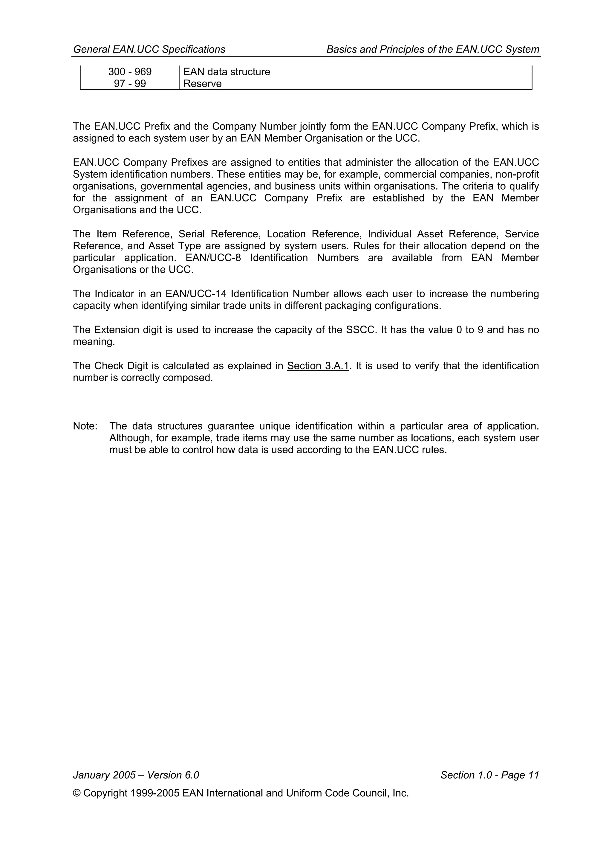 EAN.UCC Basic and Principal | PDF