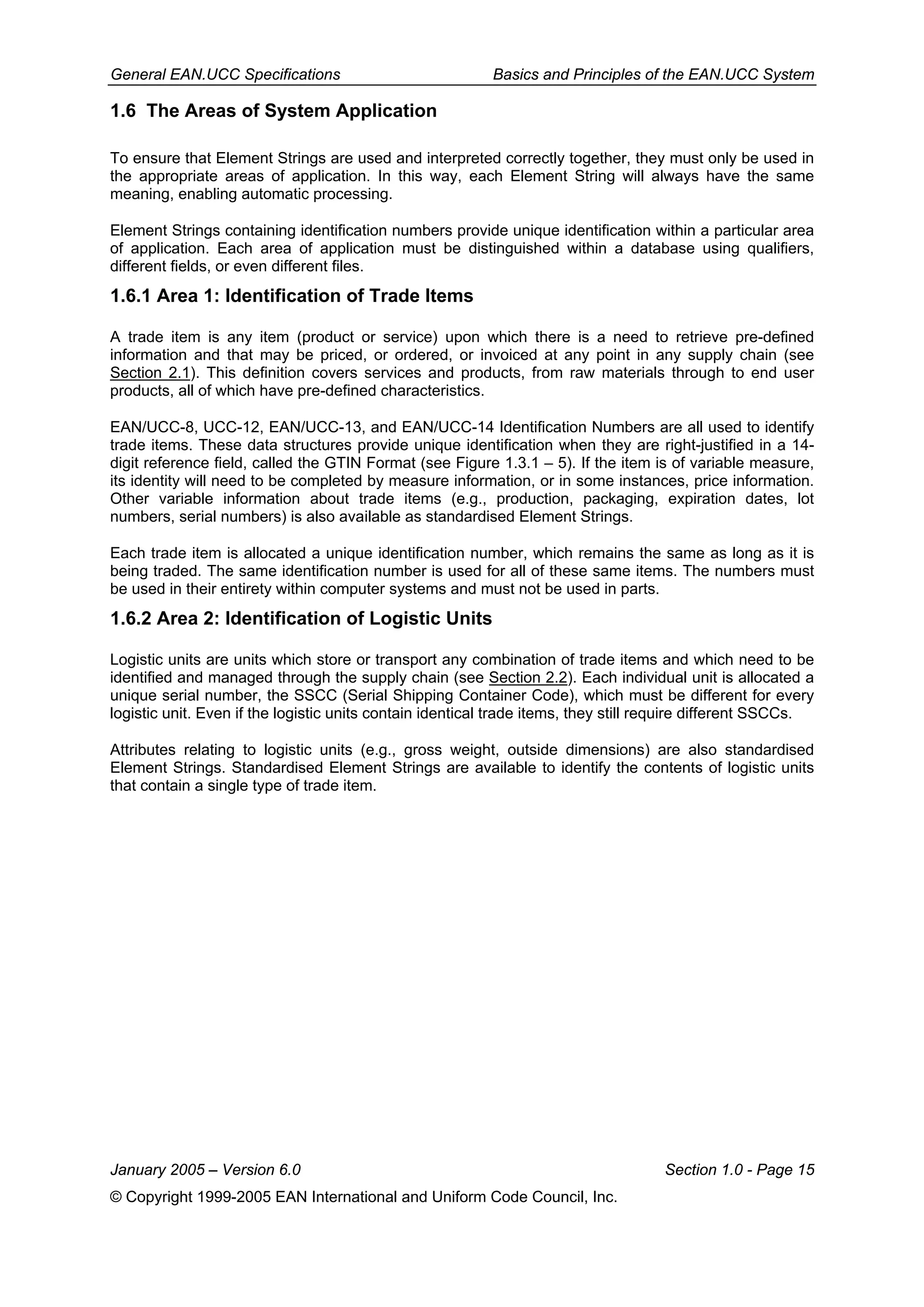 EAN.UCC Basic and Principal | PDF