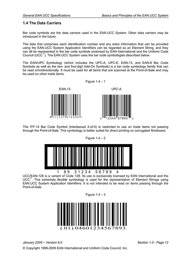 EAN.UCC Basic and Principal | PDF | Computer Software and Applications | Computing