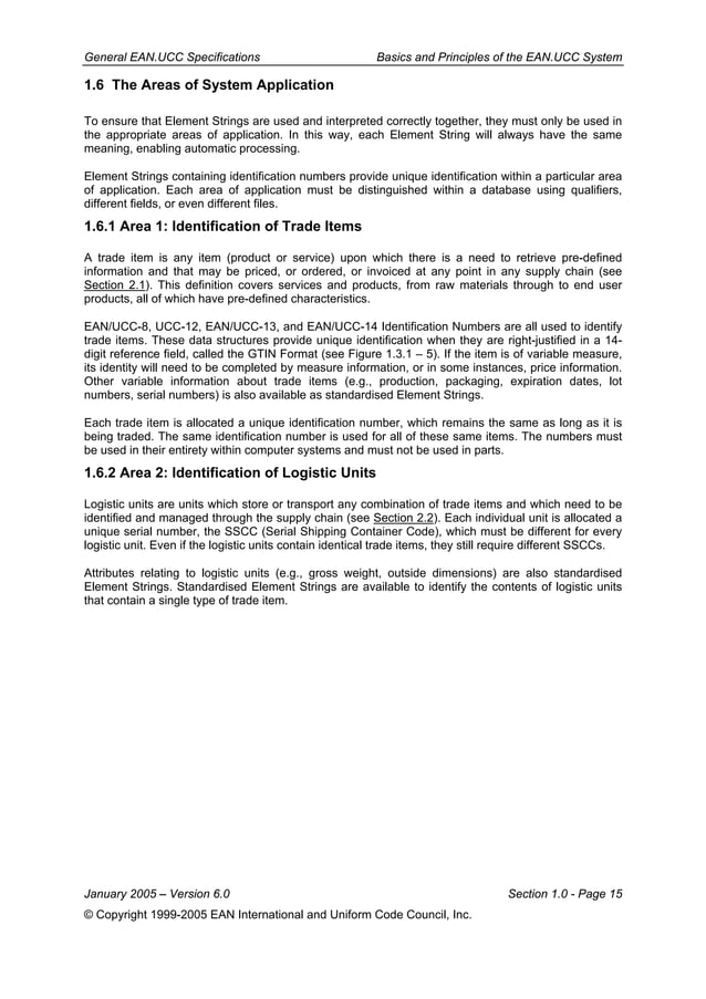 EAN.UCC Basic and Principal | PDF | Computer Software and Applications | Computing
