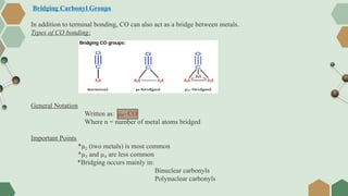 Comprehensive Study of EAN Rule and Mononuclear Metal Carbonyls ...