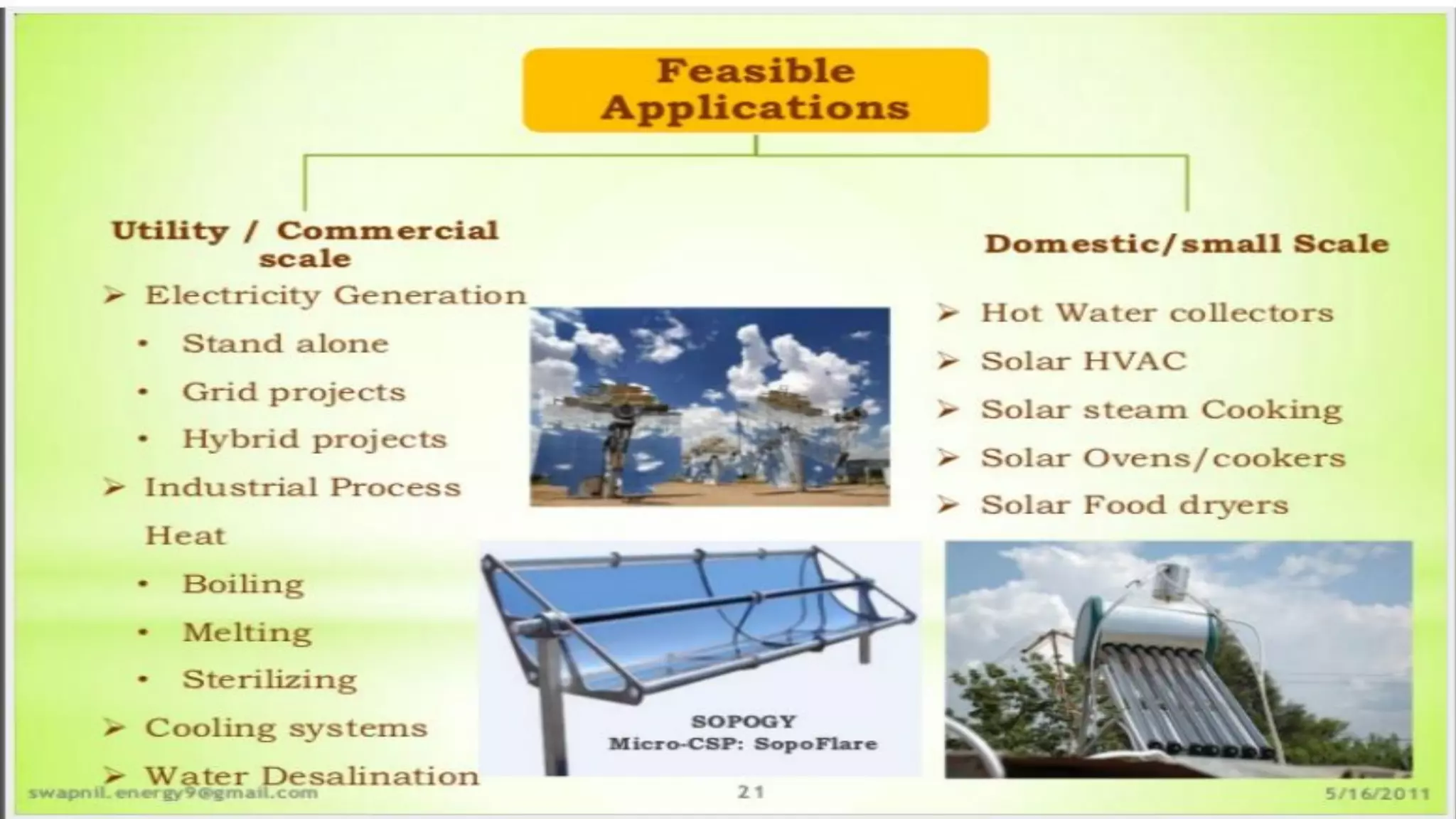 TYPES OF SOLAR ENERGY HARVESTING TECHNIQUES | PDF