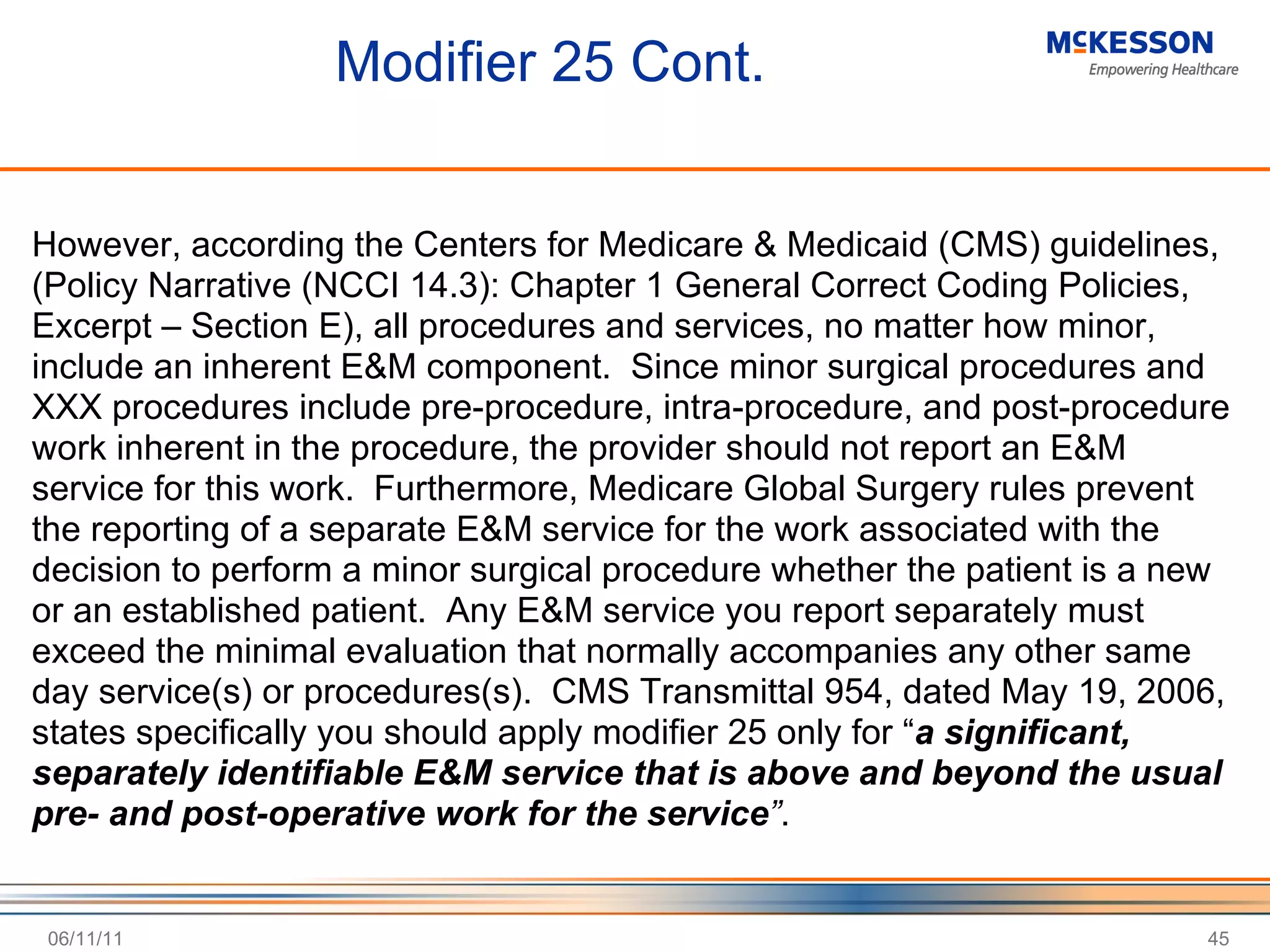 E&M | PPT