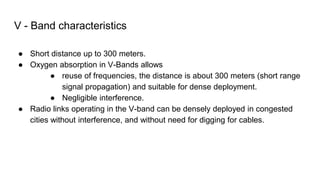 E and V Band.pptx