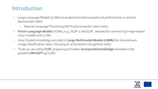 Exploiting LMM based knowledge for image classification tasks | PPTX
