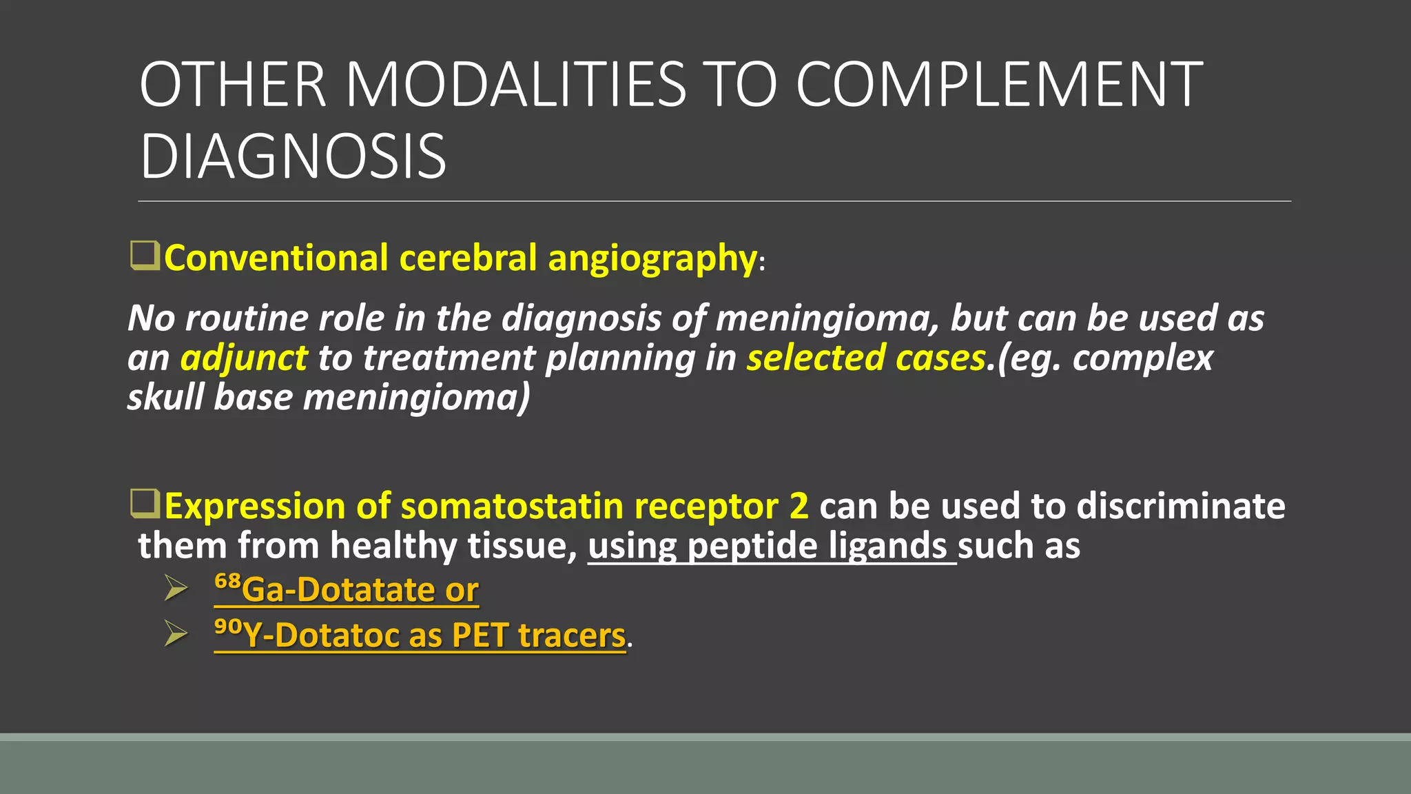 EANO GUIDELINES FOR MANAGEMENT OF MENINGIOMA | PPTX