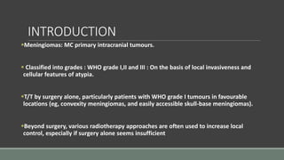 EANO GUIDELINES FOR MANAGEMENT OF MENINGIOMA | PPTX