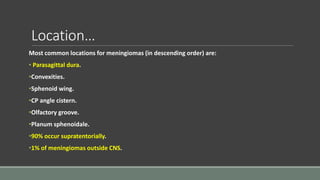 EANO GUIDELINES FOR MANAGEMENT OF MENINGIOMA | PPTX
