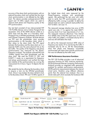 EANTC Test Report: ADVA FSP 150 ProVMe | PDF