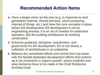 Enterprise Architecture .vs. Collection of Architectures in Enterprise ...