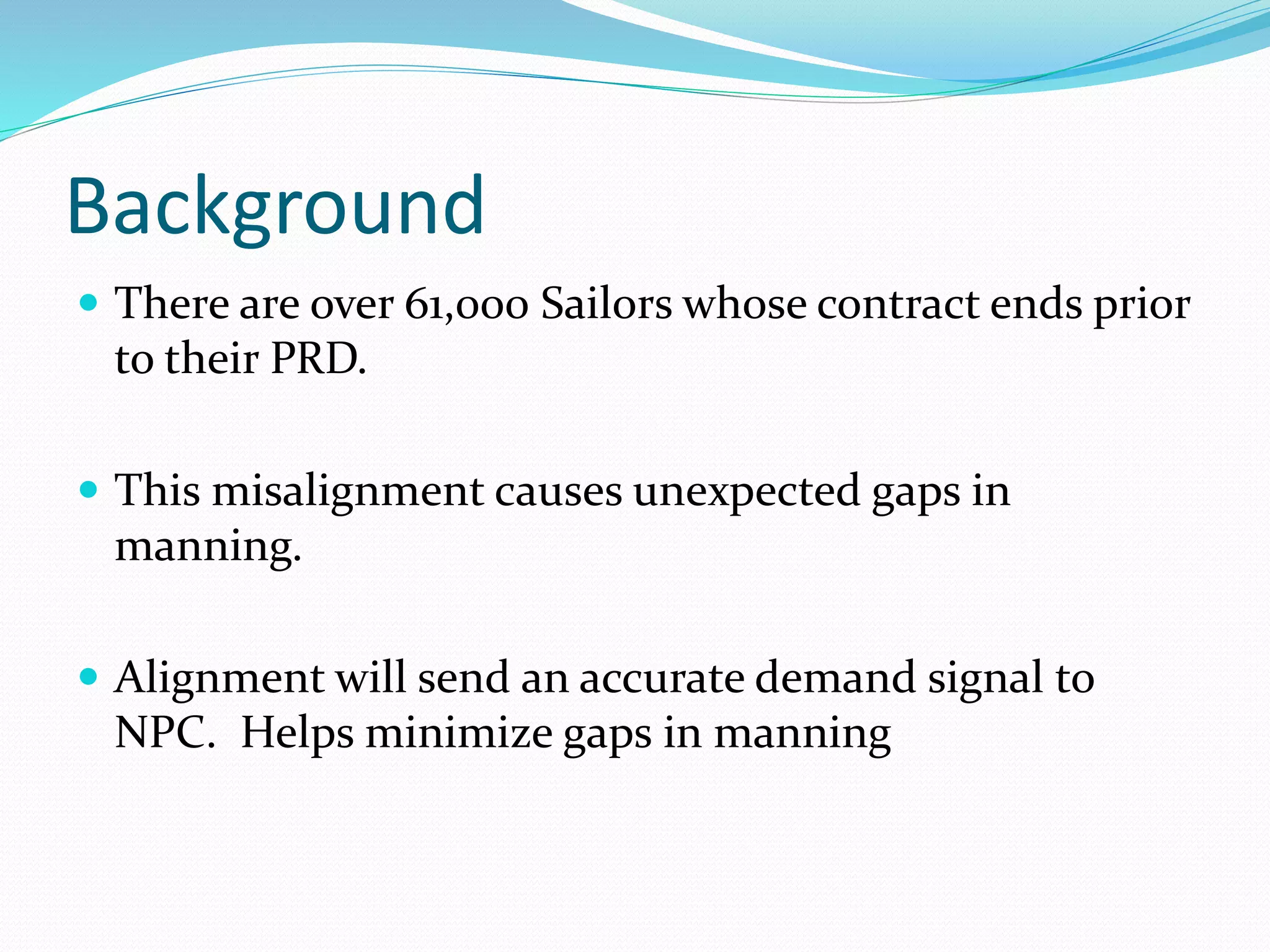 EAOS to PRD Alignment NAVADMIN 307/17 | PPTX