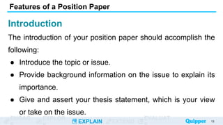 EAP-11_12_UNIT-9_LESSON-1_Features-and-Purposes-of-a-Position-Paper-1.pptx