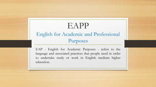 Eap | PPTX