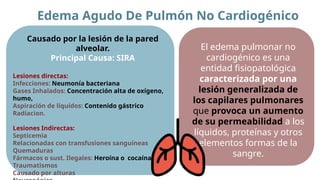 EDEMA AGUDO DE PULMÓN - NIVEL BÁSICO MEDICINA | PPTX