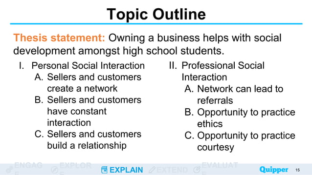 EAP11_12_Unit 2_Lesson 2_Outlining Academic Texts.pptx | Education