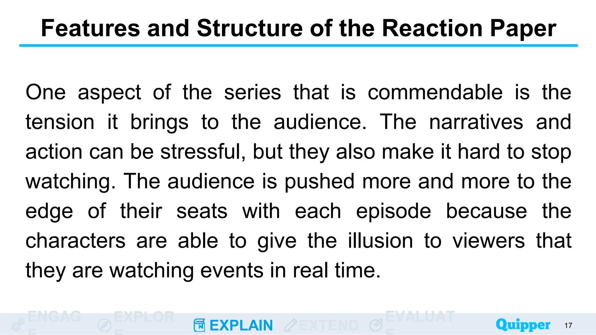 EAP11_12_Unit 6_Lesson 1_Features and Structure of a Reaction Paper and ...