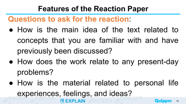 EAP11_12_Unit 6_Lesson 1_Features and Structure of a Reaction Paper and ...