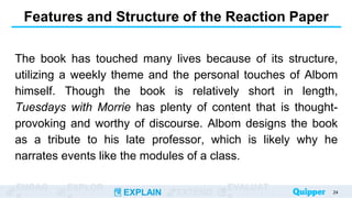 EAP11_12_Unit 6_Lesson 1_Features and Structure of a Reaction Paper and ...